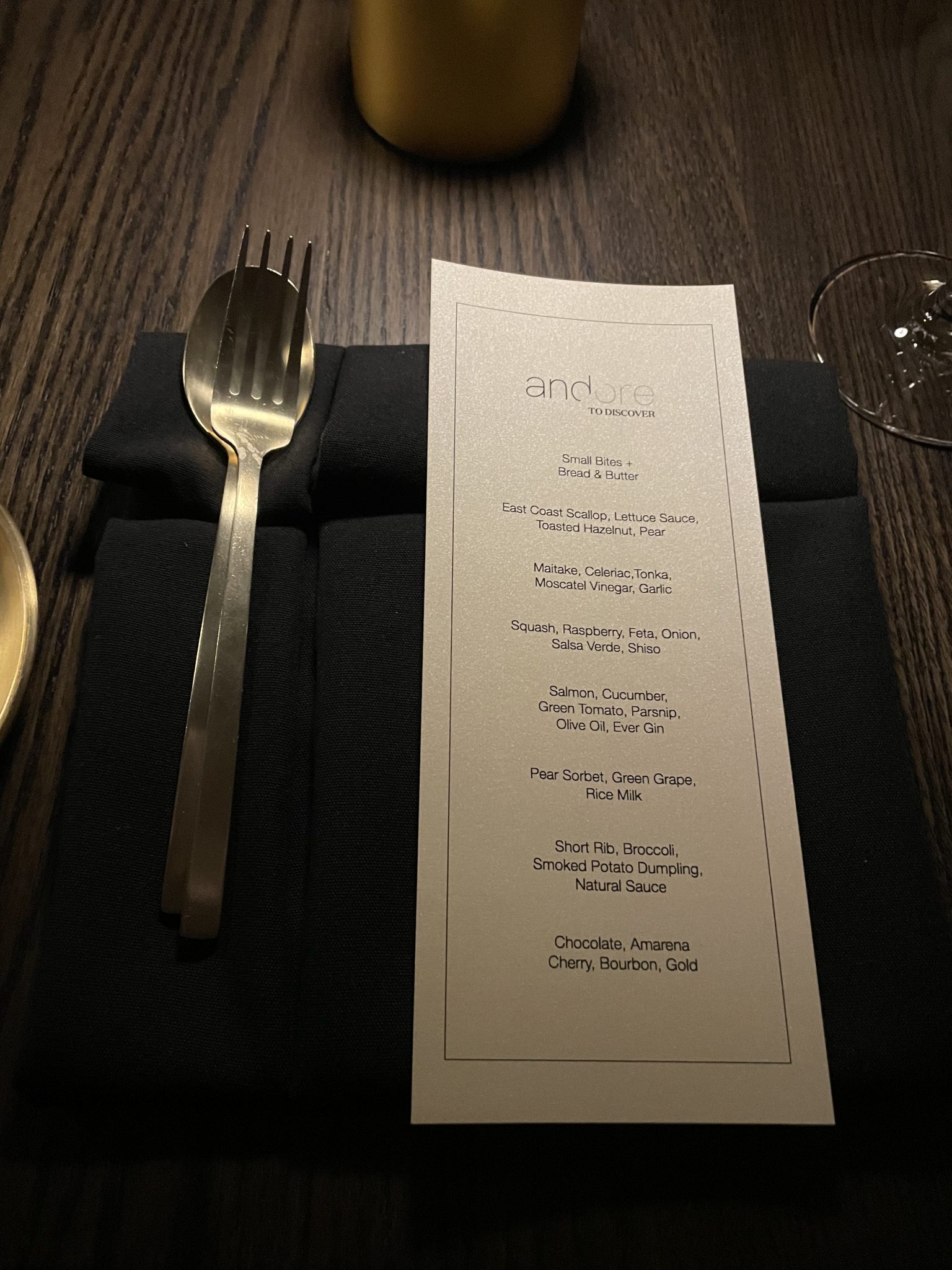 Restaurant Review: And/Ore – The Tasting Menu That Redefines Dining ...